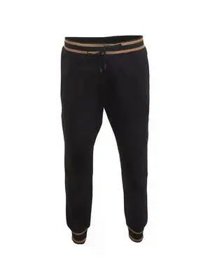 Roberto Cavalli Stripe-detail Track Pants - Black
