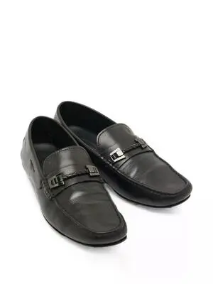 TOD'S Braided Leather Loafers