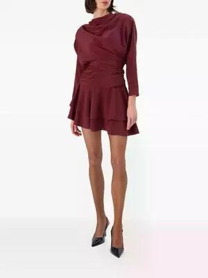 OCCLEUS Janis Draped Mini Dress