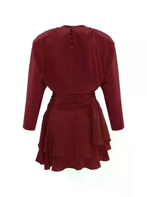 OCCLEUS Janis Draped Mini Dress