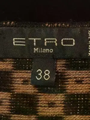 Etro Intarsia Geometric Pattern V-neck Cardigan