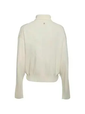 Chloé Ribbed Knit Roll Neck Long Sleeve Sweater