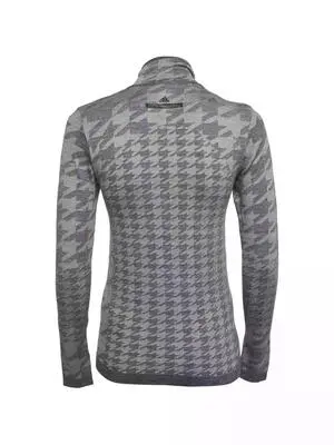 Stella McCartney X Adidas Houndstooth Long-sleeve Top