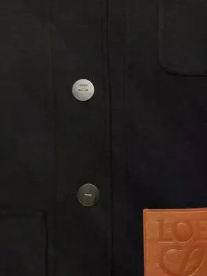 Loewe Leather Patch Pocket Jacket