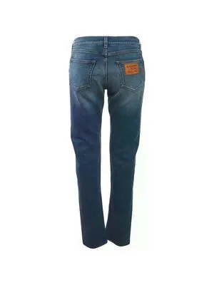 Burberry Whiskering-effect Slim-fit Jeans