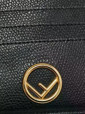 Fendi 2022 F Is Leather Card Holder
