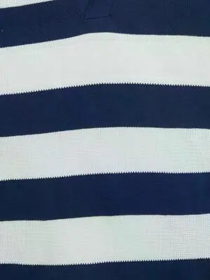 Carolina Herrera Striped-pattern Polo Shirt