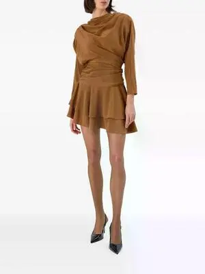 OCCLEUS Janis Draped Mini Dress