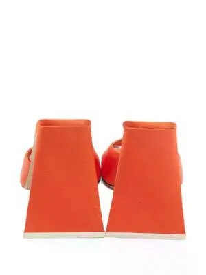 Attico Luz Square-toe Mules