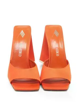 Attico Luz Square-toe Mules