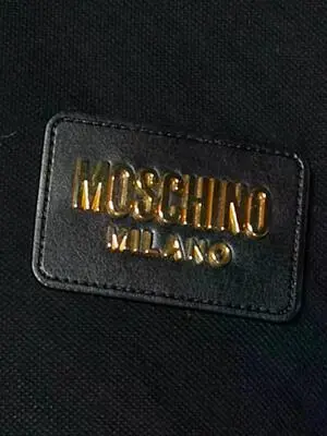 Moschino Logo-patch Polo Shirt