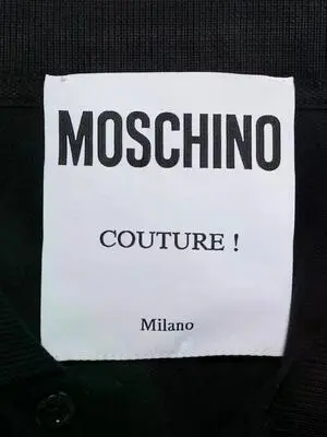 Moschino Logo-patch Polo Shirt