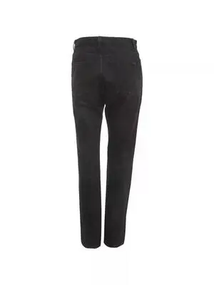 Saint Laurent High-waist Straight Leg Jeans