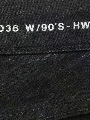 Saint Laurent High-waist Straight Leg Jeans