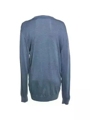 Dolce & Gabbana Silk Knit V-neck Cardigan