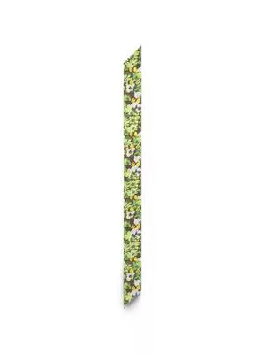 Marni Pop Flowers Silk Scarf - Green