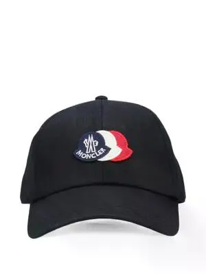 Moncler Logo-patch Baseball Cap - Black