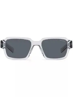 Prada Transparent Square Sunglasses - Grey