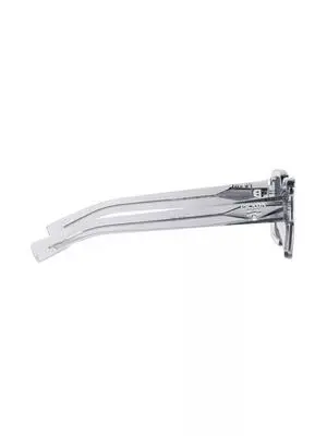 Prada Transparent Square Sunglasses