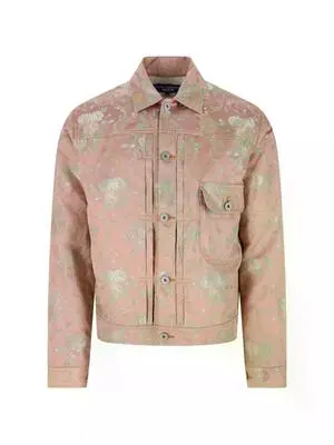 Junya Watanabe Regular-fit Denim Jacket - Pink