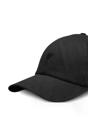 AMI Paris De Coeur Baseball Cap - Black