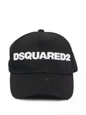 Dsquared2 Embroidered Logo Baseball Cap - Black