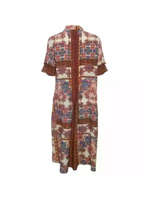 Max Mara Printed Midi Dress - Neutrals