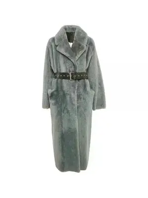 424 Belted Shearling Coat