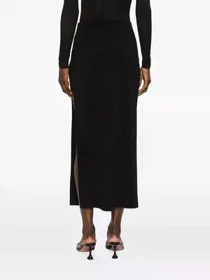 Wardrobe.NYC Side-slit Midi Skirt