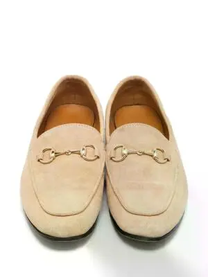 Gucci Jordaan Horsebit Loafers - Neutrals