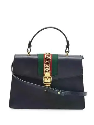 Gucci Sylvie Web Stripe Handbag