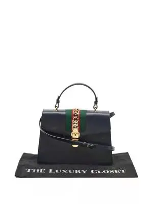 Gucci Sylvie Web Stripe Handbag