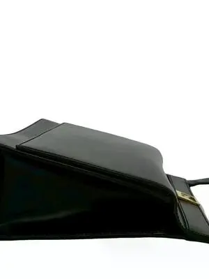 Celine Leather Sulky Shoulder Bag - Black