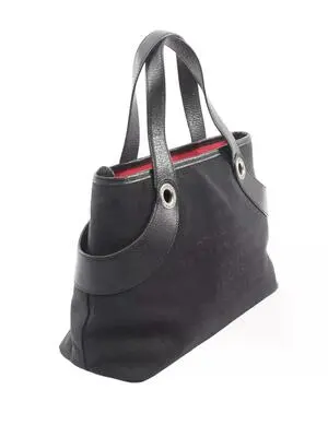 BVLGARI Logomania Canvas Handbag