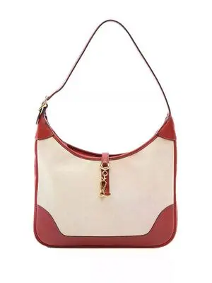 Hermès 2002 Toile Trim 31 Shoulder Bag - Neutrals