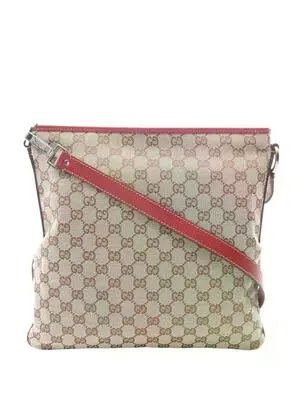 Gucci Gg Canvas Crossbody Bag - Neutrals