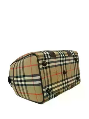 Burberry Nova Check Boston Bag