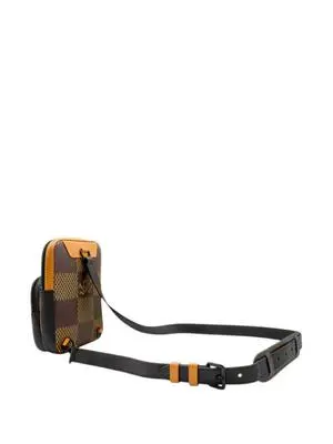 LOUIS VUITTON Monogram And Damier Ebene Amazone Sling Bag - Brown