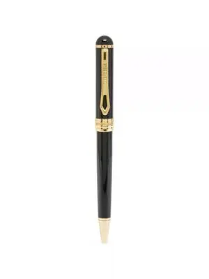 Roberto Cavalli Logo-engraved Ballpoint Pen - Black
