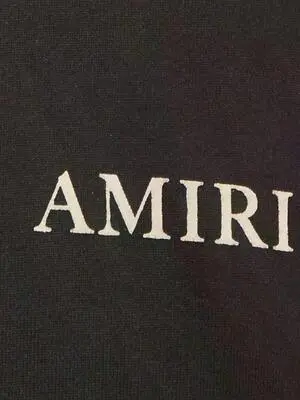 Amiri Logo-print Cotton-knit Hoodie