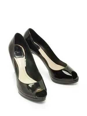 Dior Peep-toe Heeled Pumps