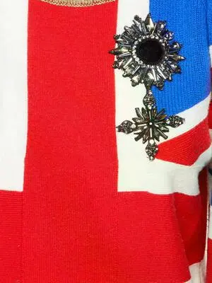 Gucci Union Jack Intarsia Wool Sweater