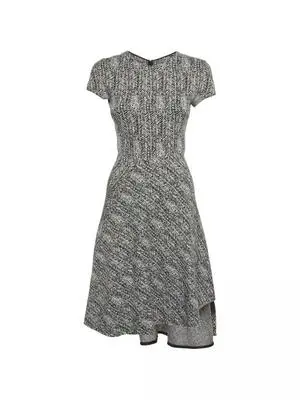 Stella McCartney And White Herringbone Mini Dress