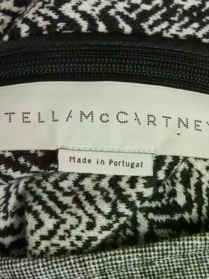 Stella McCartney And White Herringbone Mini Dress