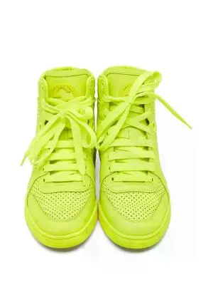 Gucci Coda Perforated Leather High-top Sneakers