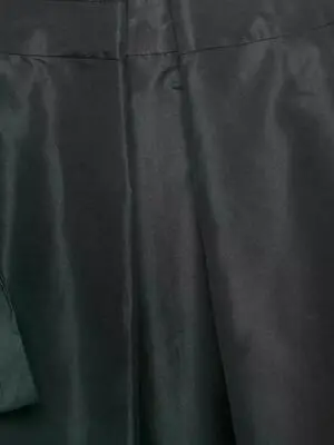 Prada Bow Detail Pleated Mini Skirt