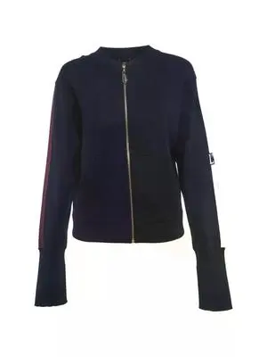 LOUIS VUITTON Side-stripe Zip-up Jacket - Blue
