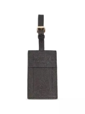 Carolina Herrera Leather Luggage Tag - Brown