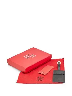 Carolina Herrera Leather Luggage Tag