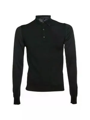 LANVIN Long-sleeve Polo Shirt